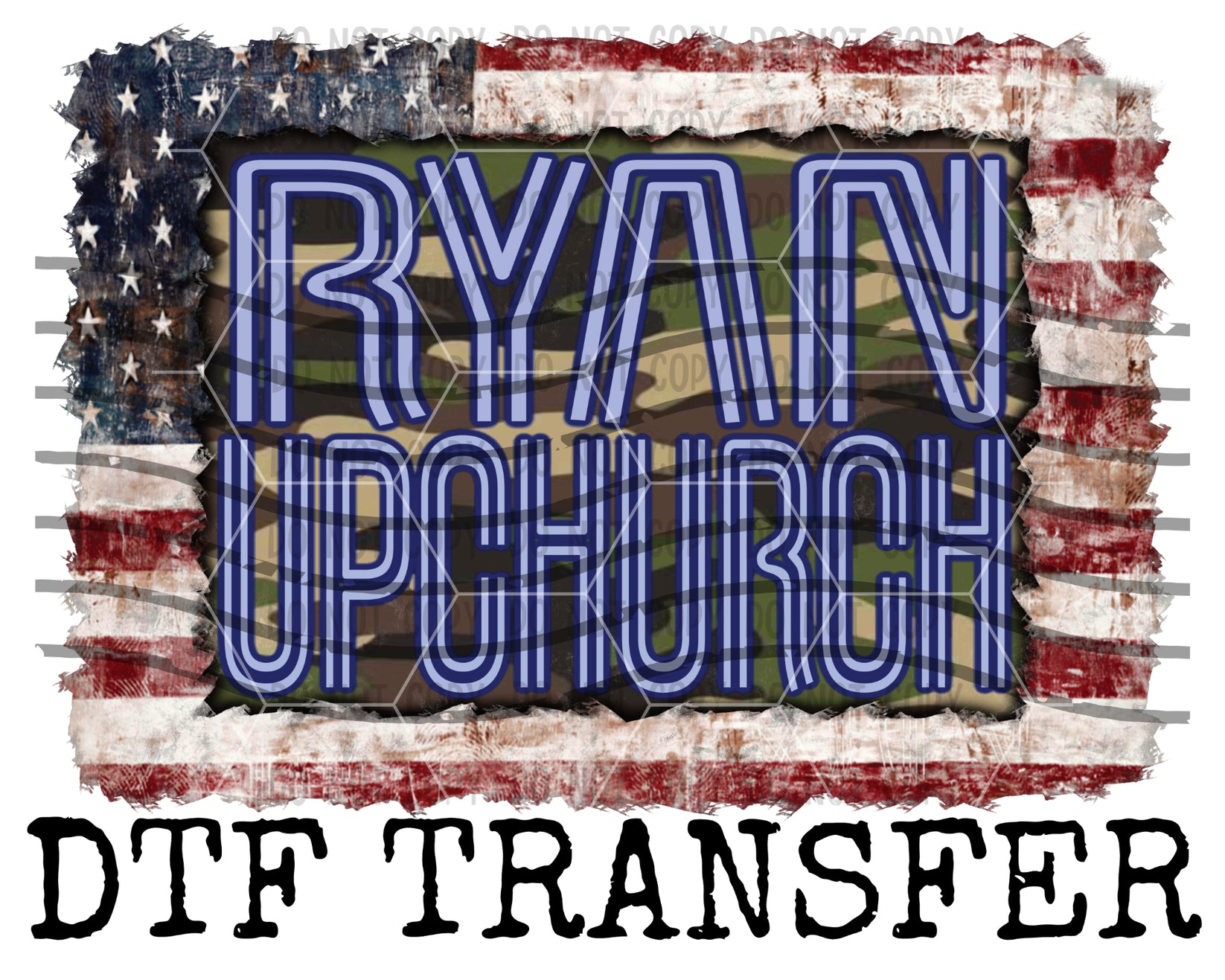 Ryan Upchurch-USA FLAG {DTF} DTFCCC41 – RAJE